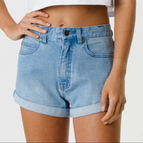 Afends | Shorts | Afends High Waist Denim Shorts | Poshmark